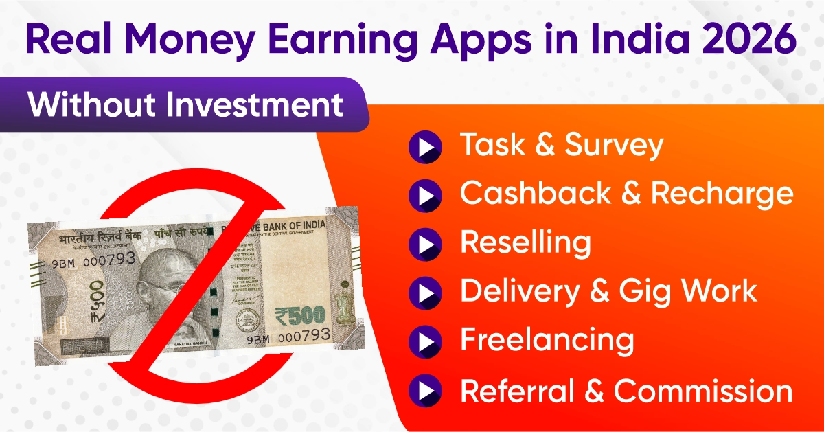 earning apps without investment india - Biznext